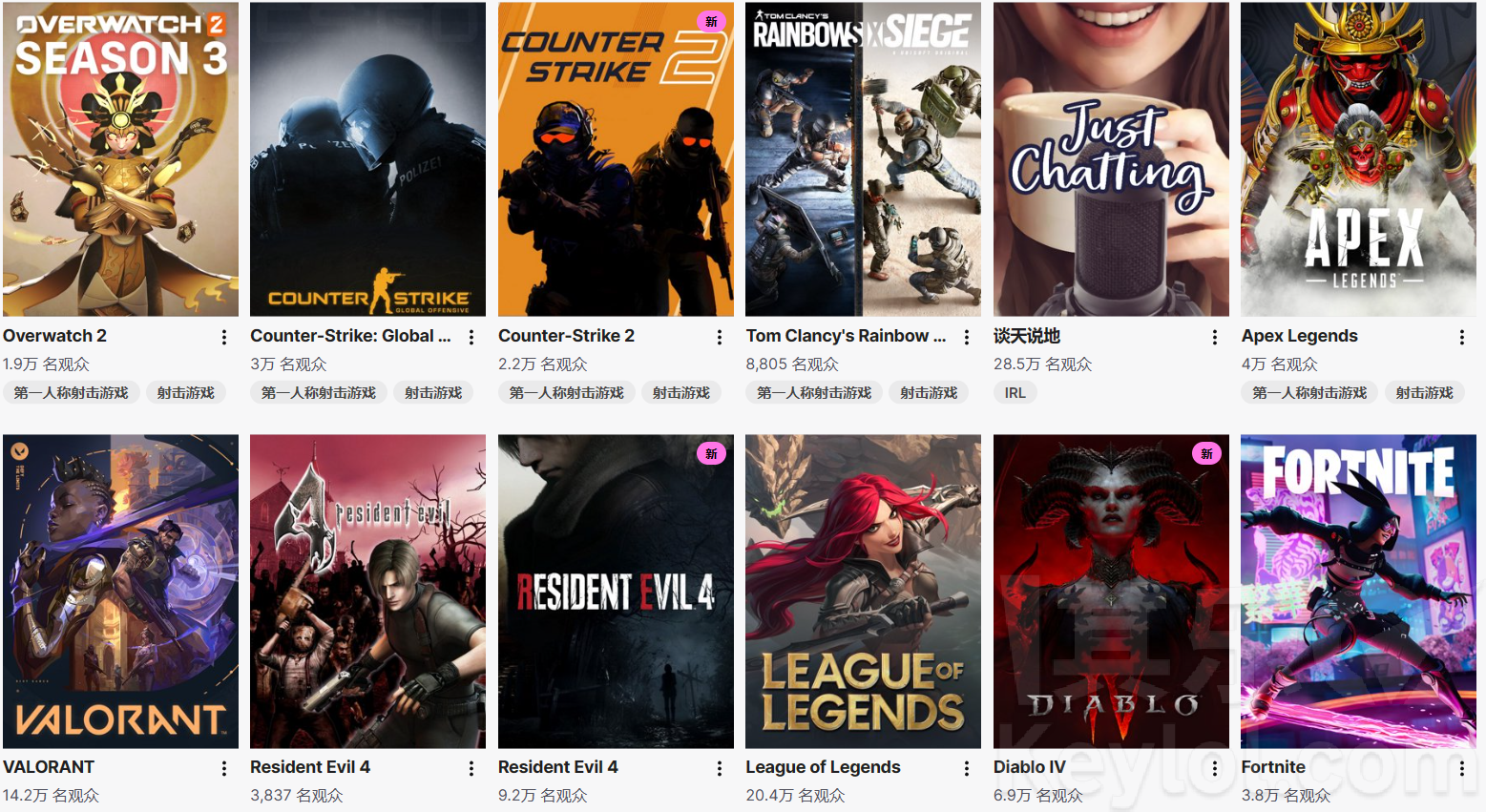 Valve为了重新诠释“Counter-Strike”这个名号也是拼了：Twitch的CS分类现在专指CS2 - 反恐精英 - 其乐 Keylol